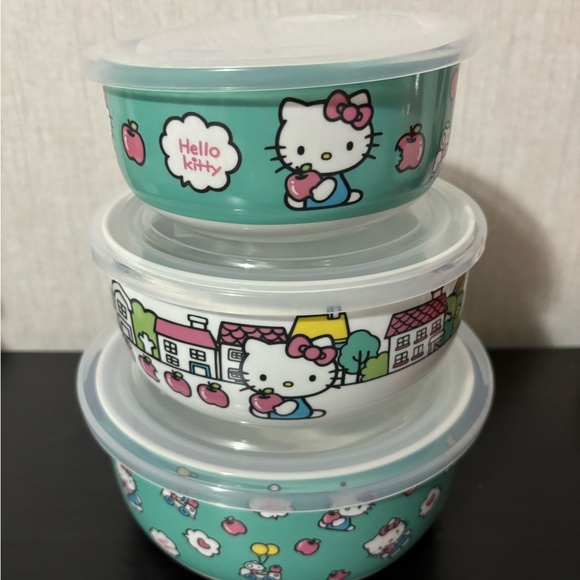 Hello Kitty | Other | Hello Kitty Tupperware | Poshmark